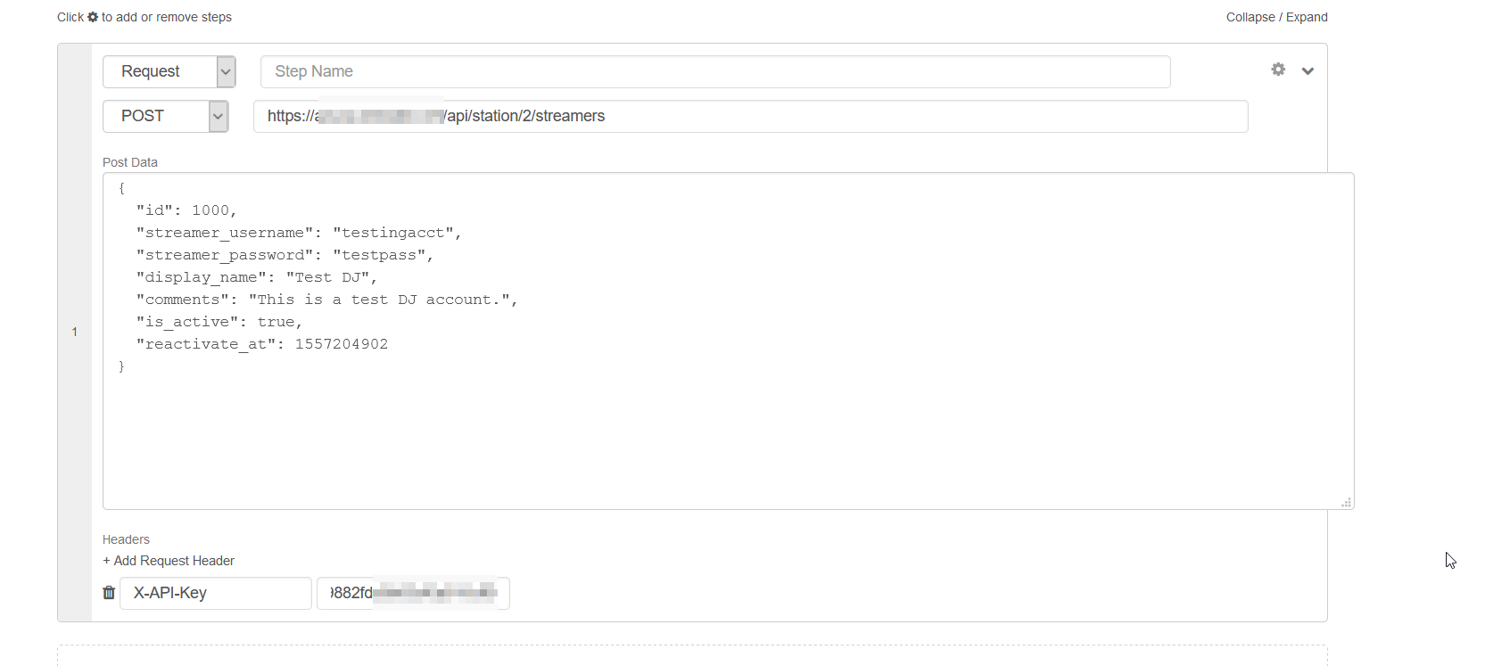 Can't create streamer account via API · Issue #1507 · AzuraCast/AzuraCast · GitHub